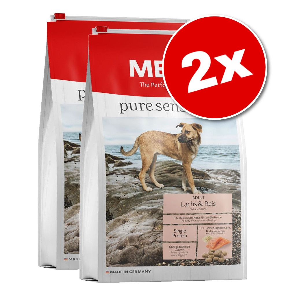 Lot MERA Pure Sensitive Pour Chien Agneau Riz 2 X 12 5 Kg Place